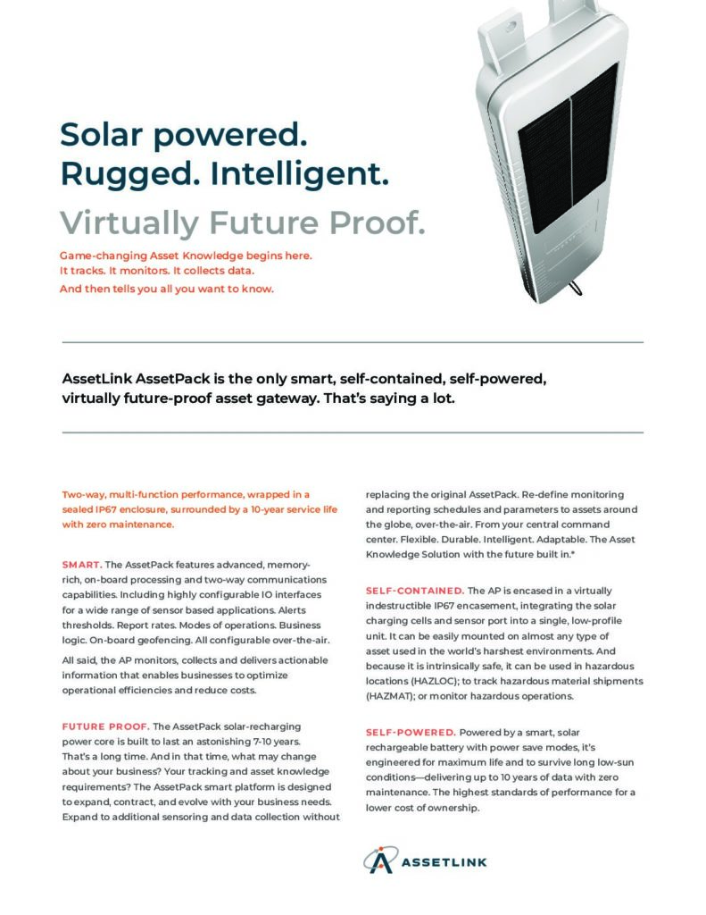 AssetLink AP Data-Sheet-10920 | M2MOne NZ