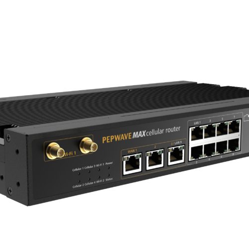 Peplink MAX HD4 MBX | Quad Cellular Gigabit LTE Mobile Powerhouse