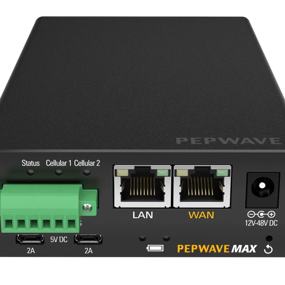 Peplink MAX Transit Duo | Built for Transportation Deployments