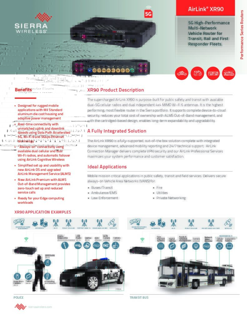 XR90 – Infosheet | M2MOne NZ